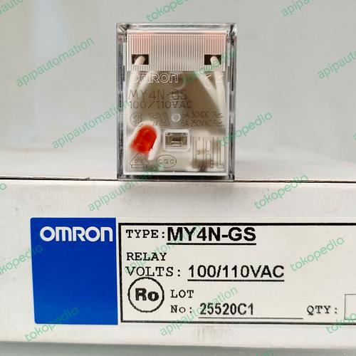 Jual RELAY OMRON MY4N-GS 110V AC 14 PIN ASLI OMRON - Kab. Tangerang ...
