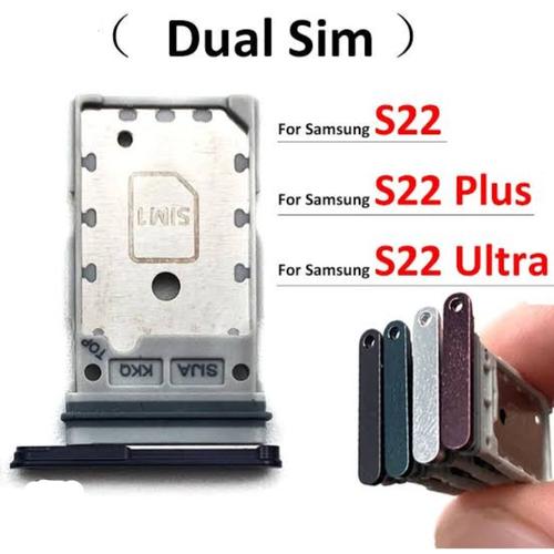 Jual Dudukan sim simtray dual sim Samsung S22 S901 S22 plus S906 S22 ...
