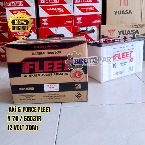 Jual Aki Mobil G-Force Gforce N70 65D31R 12v 70Ah Original accu basah - Jakarta Timur ...