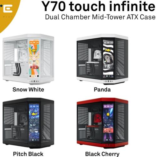 Jual Casing HYTE Y70 Touch | Modern Aesthetic Case Gaming - Jakarta ...