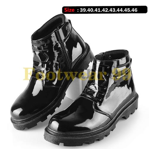 Promo sepatu pdh pria terbaru tali mati model radial satpam security ...