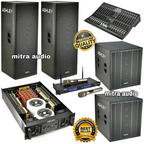 Jual Paket Sound system Speaker Pasif ASHLEY 15 inch + Subwoofer Pasif ...