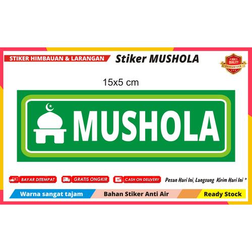 Jual STIKER TULISAN MUSHOLA READY STOCK - Kab. Bandung - Vivi Stickers ...