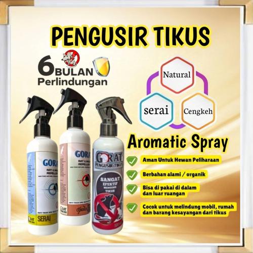 Promo Pengusir Tikus semprotan pengusir anti tikus ampuh Disinfectant ...