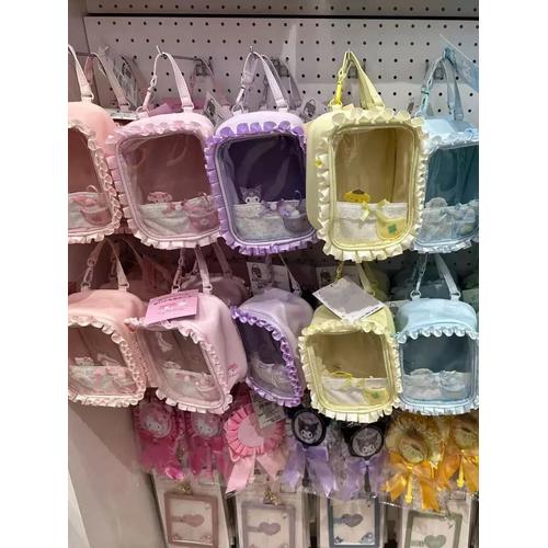 Jual Tas Cover Tempat Boneka Lucu Labubu Macaron Have a Seat Mokoko ...