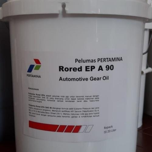 Promo OLI PERTAMINA RORED EP A 90 PELUMAS GEAR ISI 20 LITER - Jakarta ...