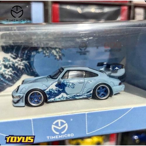 Jual Time Micro - With Figure Porsche RWB 964 The Great Wave of ...