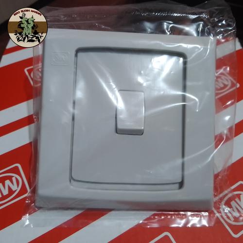 Jual saklar 1 gang merek MK tipe-S8870 WHI slimline - Jakarta Barat ...