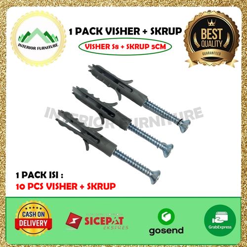 Jual Sekrup 5cm Skrup Screw Spiser piser Set S8 - Jakarta Barat ...
