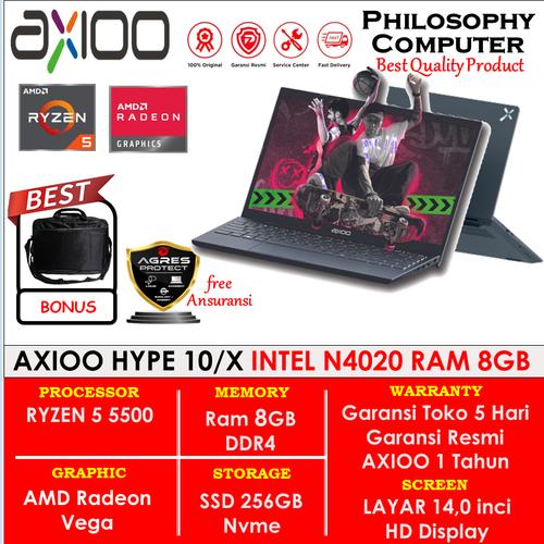 Jual LAPTOP AXIOO HYPE 5 AMD | Ryzen 5 5500U 8GB 256GB DOS - NON BUNDLE - Jakarta Selatan ...