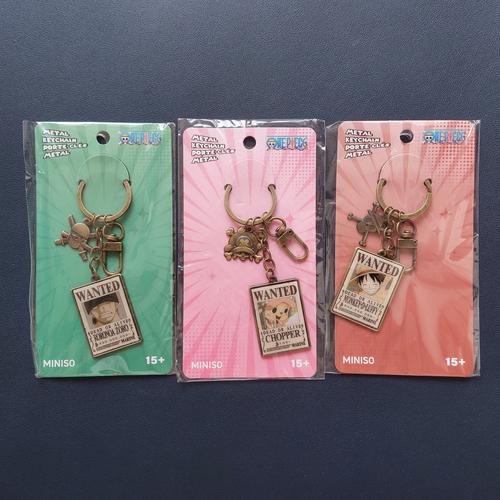 Jual One Piece x Miniso metal keychain gantungan kunci - Chopper - Kota ...