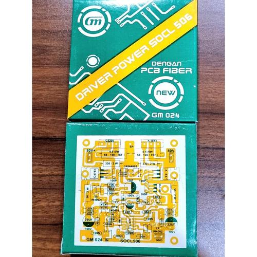 Jual KIT DRIVER SUPER OCL SOCL 506 POWER AMPLIFIER GM024 GM 024 PCB FIBER - Jakarta Barat ...