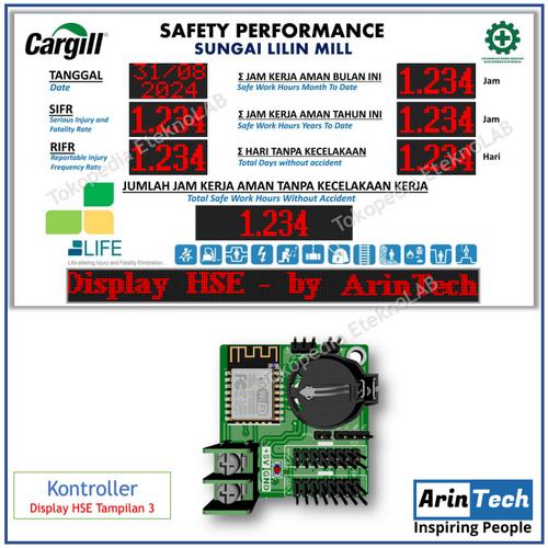 Jual Kontroller HSE Performance Board - Safety Board K3 - Tampilan 3 ...