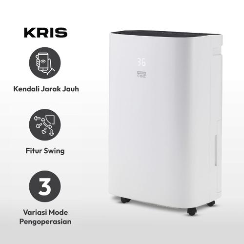 Jual Pengering Udara Ruangan Lembab 64-80m2 Smart Dehumidifier 50 Ltr ...