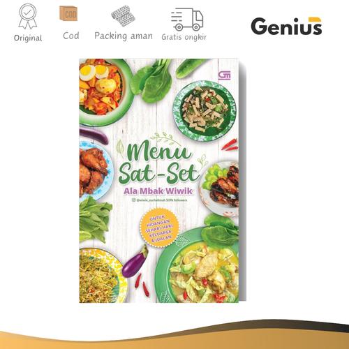 Jual Buku Resep Menu Sat Set Ala Mbak Wiwik - Gramedia - Kab. Bogor - Buku Genius | Tokopedia