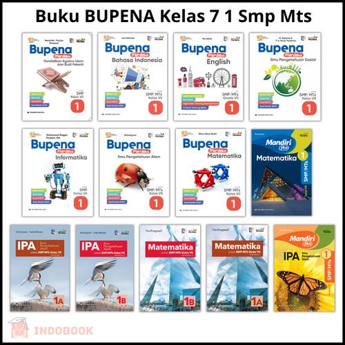 Jual Buku Erlangga Kelas 7 1 SMP MTS Kurikulum Merdeka Mata Pelajaran ...