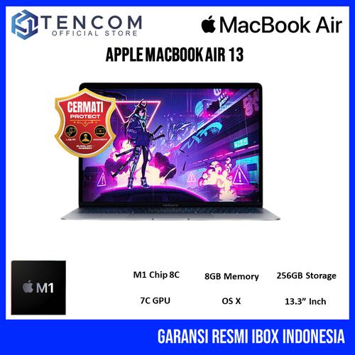 Promo Apple Macbook Air 2020 13 M1 8C CPU 8GB 256ssd 8C GPU OS X 13.3" - Silver Cicil 0% 3x ...