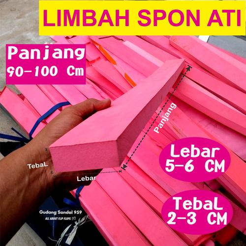 Jual SPON ATI / BUSA ATI / SPON EVA TEBAL 2-3 CM LEBAR 5-6 CM X PANJANG ...