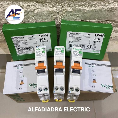Jual RCBO SLIM SCHNEIDER 1P+N 10A 16A 20A 30mA ORIGINAL - Jakarta Pusat ...