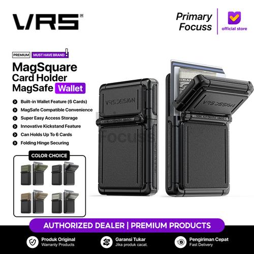 Promo Mag Square Vrs Design Magnetic Wallet Card Holder MagSafe ...