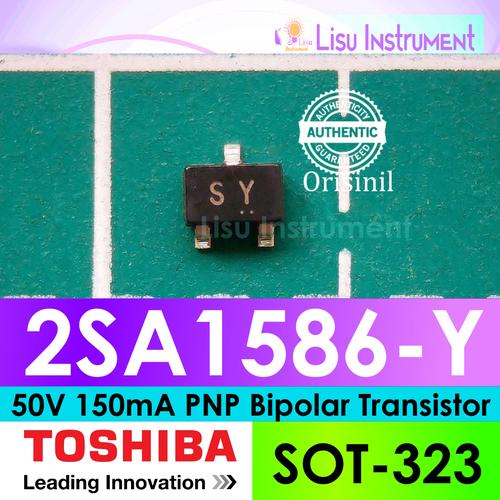 Jual 2SA1586-Y 50V 150mA PNP Bipolar Transistor SG 2SA1586 SOT-323 SC ...