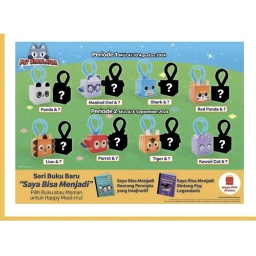 Jual Happy Meal MCD Mcdonalds Pet Simulator Satuan atau Per Pcs ...