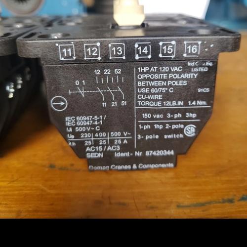 Jual Switching Element DST Demag Tipe SEDN - Original Part - Jakarta ...