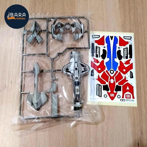Jual Tamiya Body Mach Frame Black Metallic + Decal + Original 95673 ...