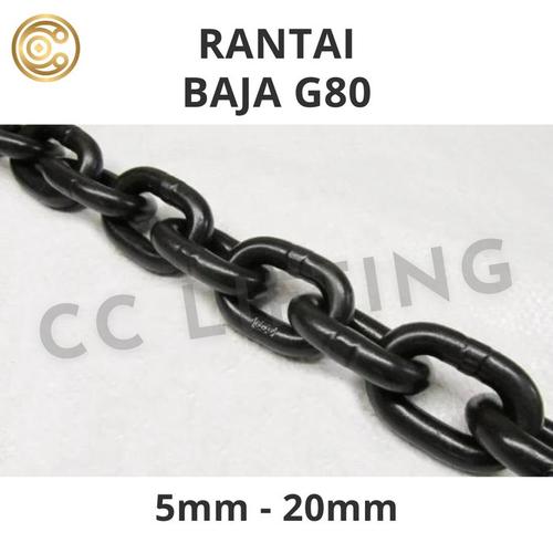 Jual Rantai Baja G80 8mm / Chain Block / Load (Lifting) Chain - Kab ...
