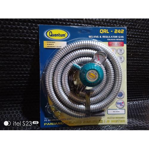Jual [PAKET] Regulator Gas Dengan Meter dan Selang QRL - 142 Quantum ...
