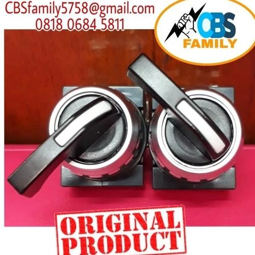 Jual Selector Switch 2 posisi / merk Hanyoung, ukuran 25mm - 3Pos On ...
