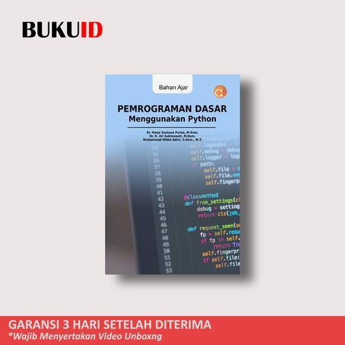 Jual Buku Pemrograman Dasar Menggunakan Python - Kota Tangerang - Buku ...