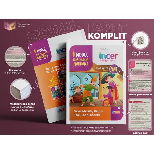 Jual Buku Modul Latihan Soal Sd Kelas 6 - Incer - Kurikulum Merdeka - Penerbit JP Books - Bhs ...