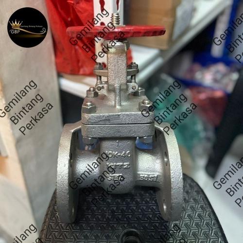 Jual Gate Valve Kitz 2" Inch Flange JIS 10 K SS304 S13A DN50 - Jakarta Barat - Gemilang Bintang ...