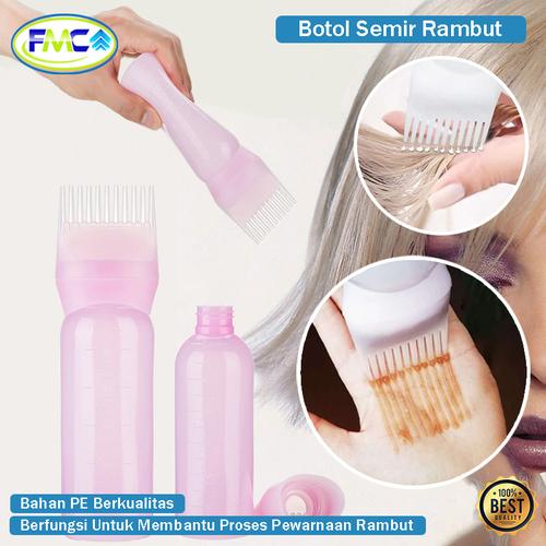 Jual Botol Wadah Pewarna Rambut Botol Cat Rambut Aplikator Sisir Salon ...