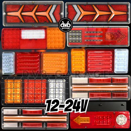 Jual (2 pcs) Stop Lamp Truk 12-24V LED Running SMD Variasi Mobil Truck ...