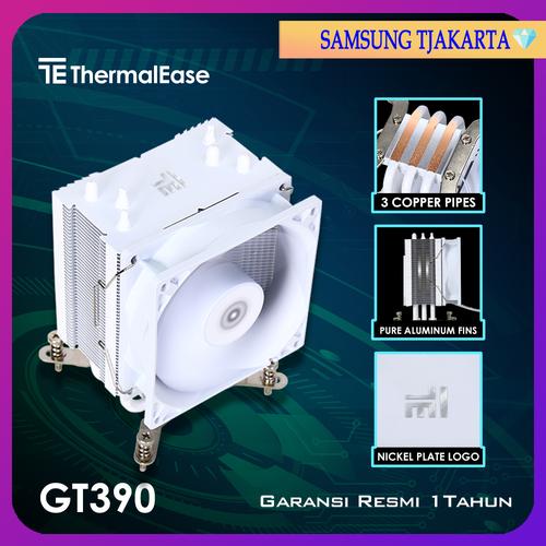Jual THERMALEASE GT390 CPU Air COOLER FAN Single TOWER 3 Heatpipe KYO ...