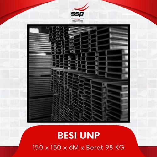 Jual Besi UNP KPSS 150 x 150 x 6M x Berat 98 KG - Jakarta Barat ...