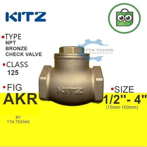 Jual check valve 2 inch kitz - Jakarta Pusat - YTA Teknik | Tokopedia