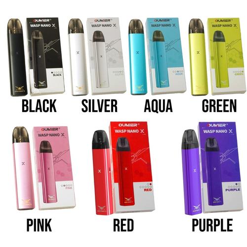 Jual Wasp Nano X 1000mAh Pod Kit Authentic by Oumier / Wasp Nano X Pod ...