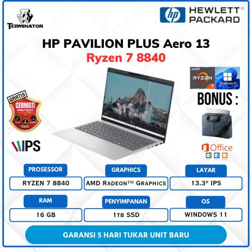 Promo Laptop HP Pavilion Aero 13 Ryzen 7 8840 Ram 16 / 1 TB 13,3" IPS ...