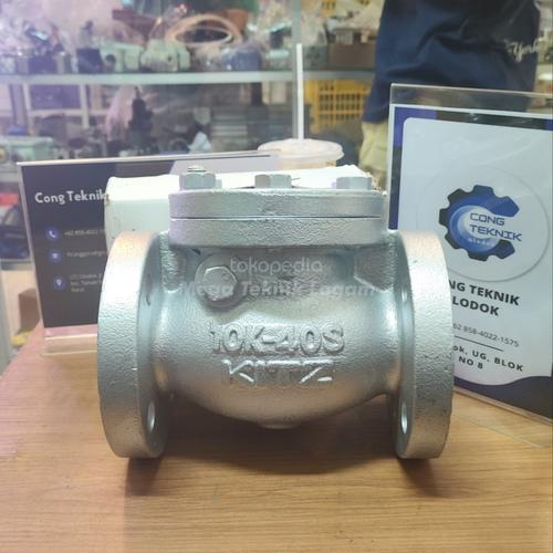 Jual Swing Check Valve 10" inch Jis 10K / KITZ Cast Iron - Jakarta ...