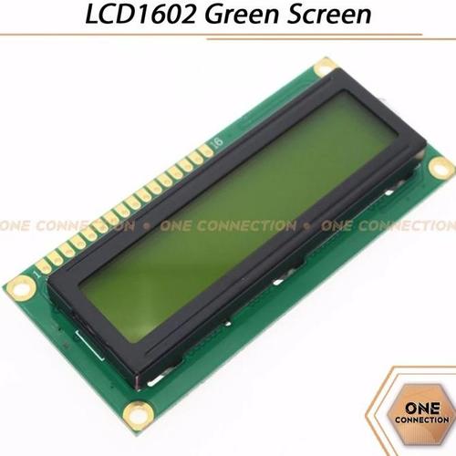 Jual LCD1602 Green Screen 16x2 Character Yellow Green Screen Backlight ...
