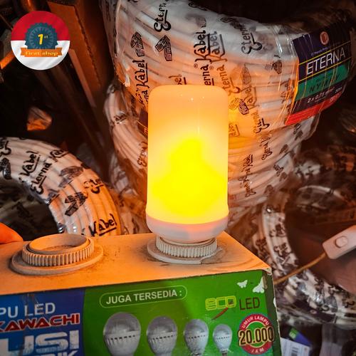 Jual Lampu obor lampu gerak lampu gerakan api lampu obor api gerak led ...