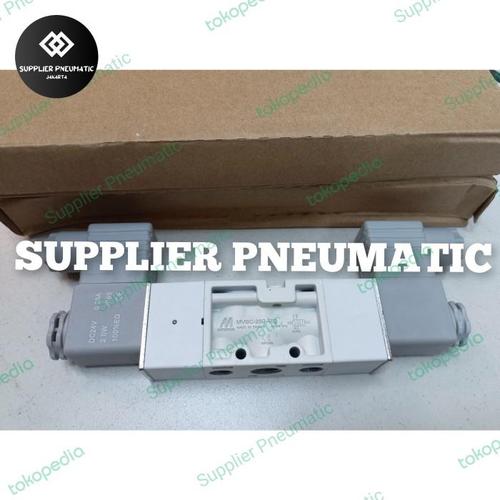 Jual MINDMAN 5/2WAY SOLENOID VALVE DOUBLE COIL MVSC-260-4E2 DRAT 1/4 ...