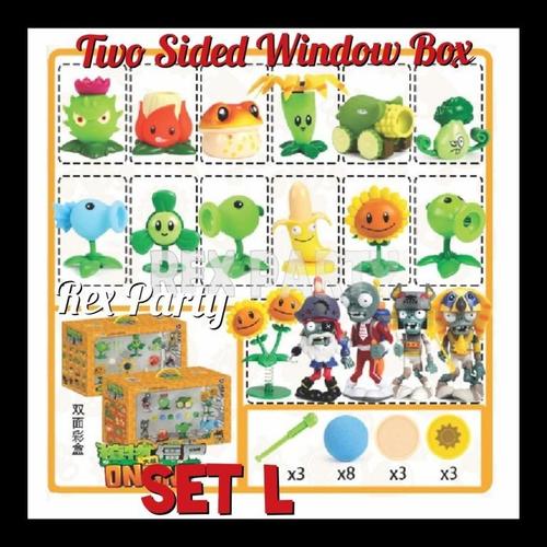 Jual Plants Vs Zombies Set Besar/Big Size Plants Vs Zombies/Plant Vs ...
