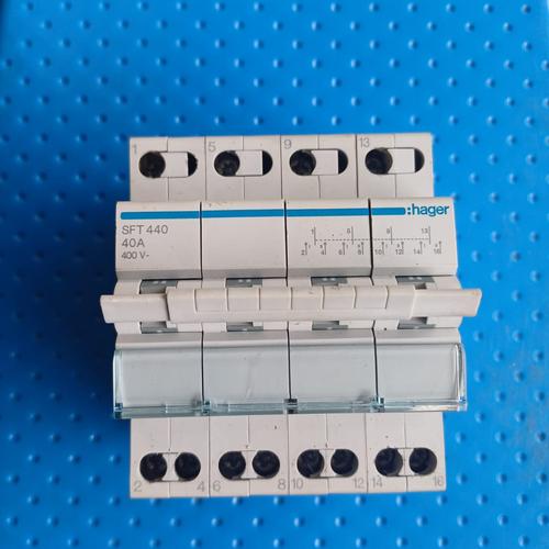 Jual HAGER COS SFT 440 Change Over Swict 4pole 40A HAGER COS PLN GENSET ...