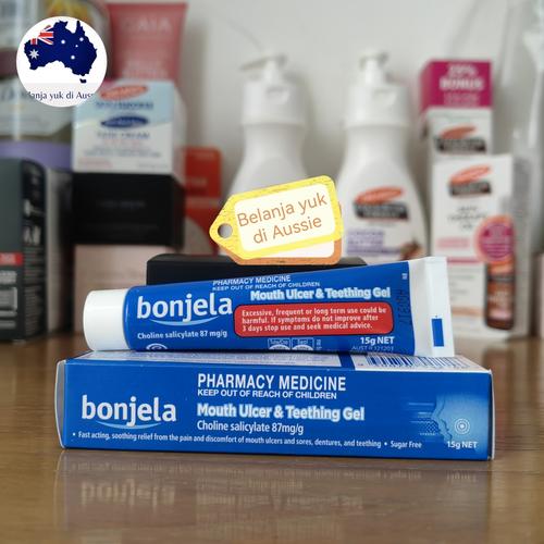 Jual Bonjela (Obat Sariawan) Mouth Ulcer & Teething Gel Made in ...