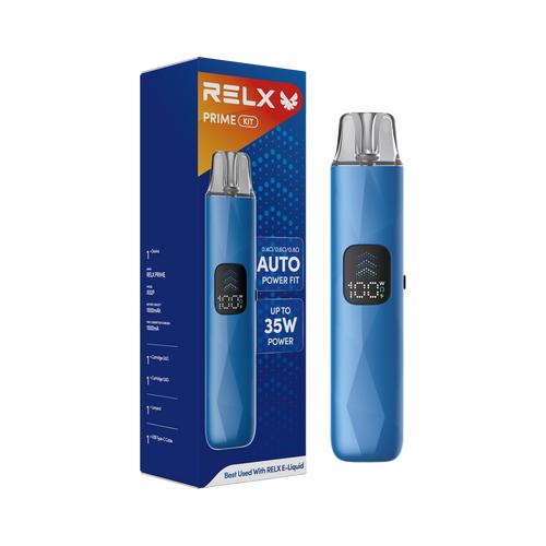 Jual RELX Prime Kit (Isi 1 Refillable Device dan 2 Cartridge) - Blue ...