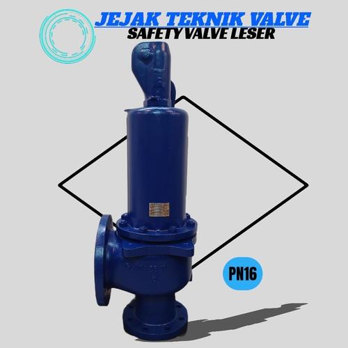 Jual SAFETY VALVE LESER 2 X 3 INCH PN16 DN50 X DN80 WITH HANDLE PN16 ...